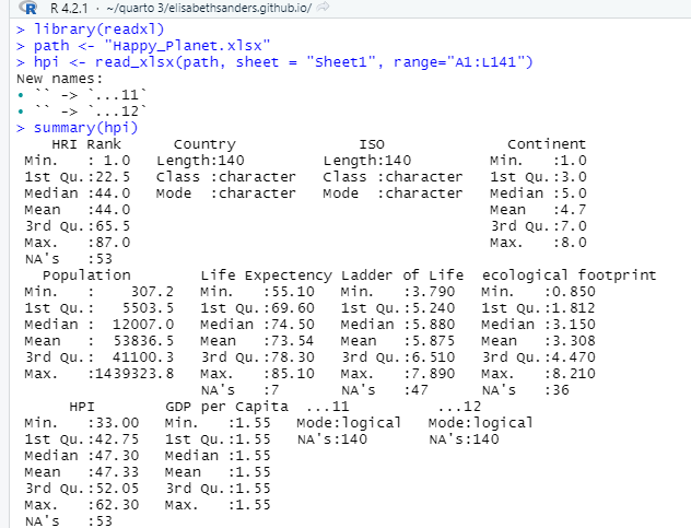 welcome to elisabeth sanders’ website! - Assignment Four: Hackathon